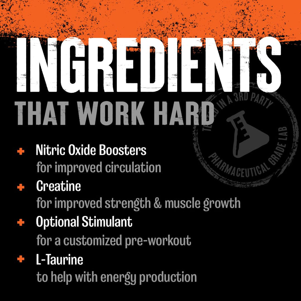 convenient pre-workout pill packs