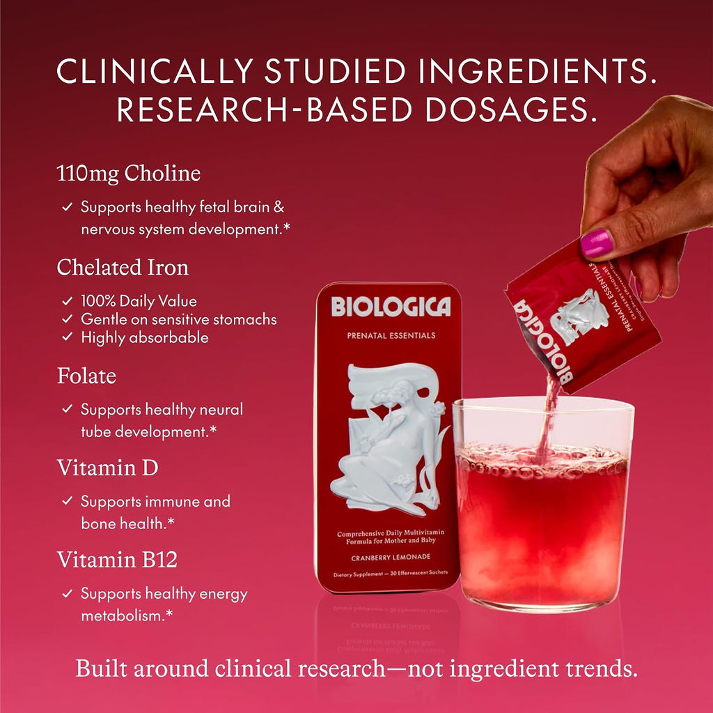 Convenient prenatal vitamin powder