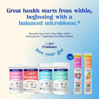 Convenient probiotic drink packets
