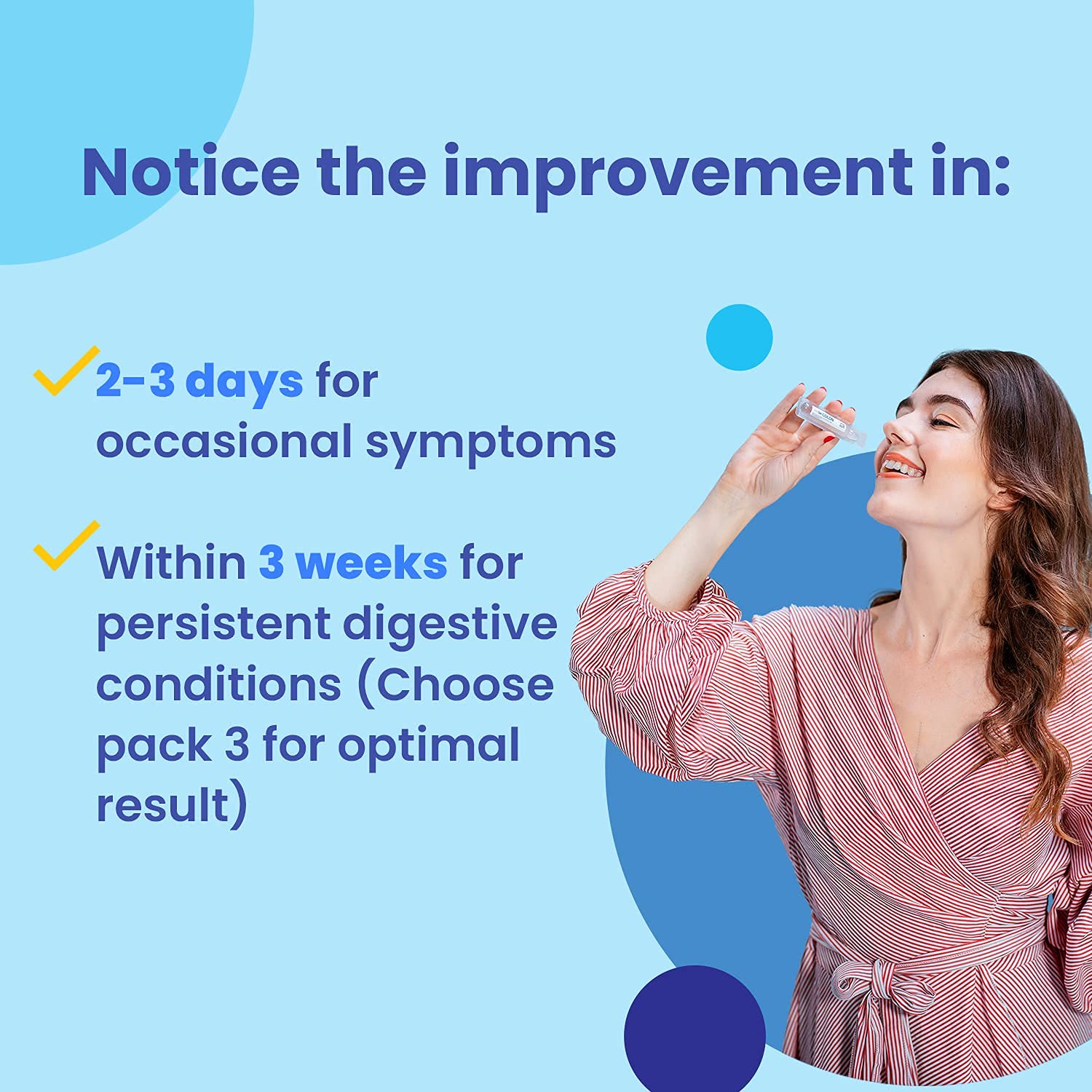 convenient probiotic vials for health