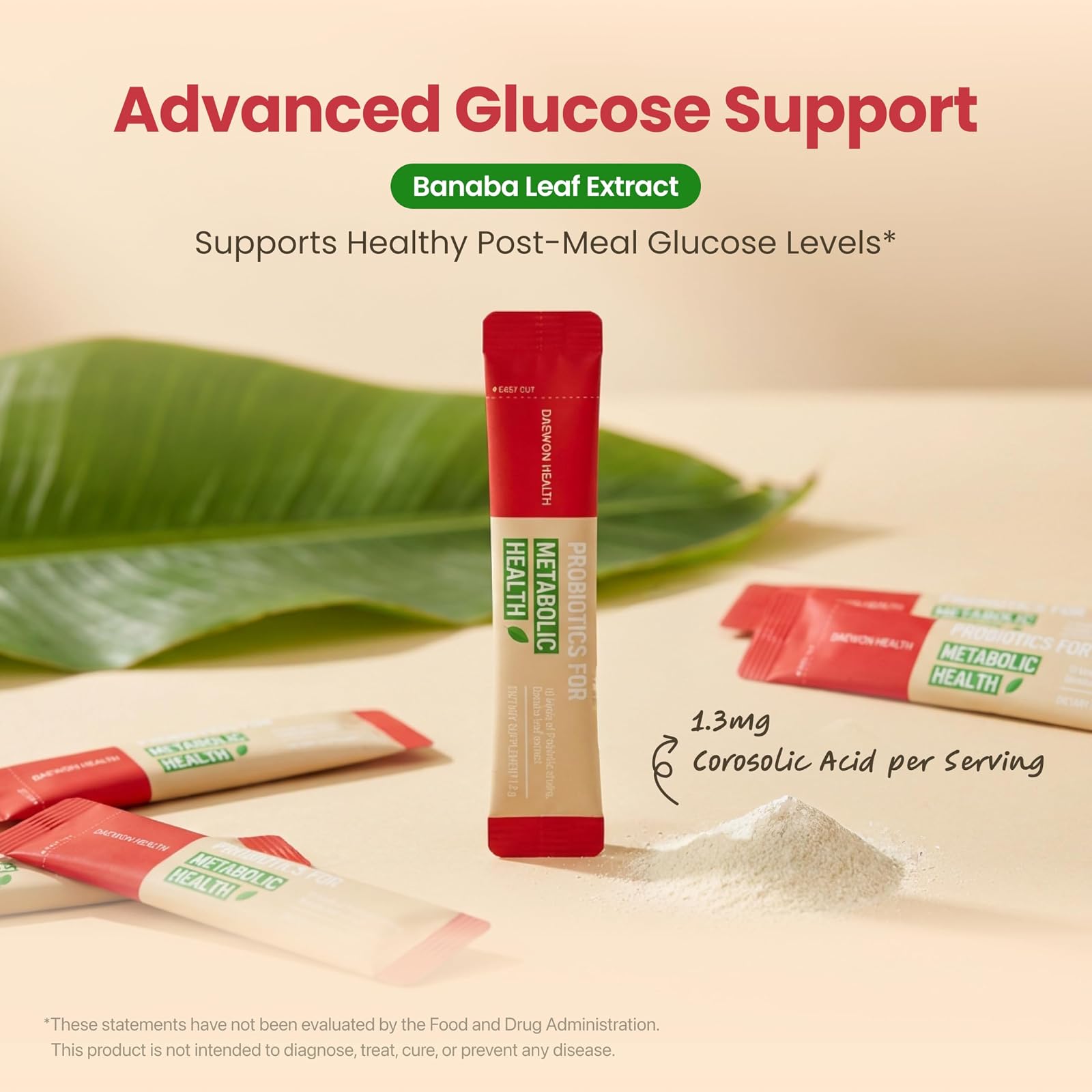 convenient probiotics powder travel sticks