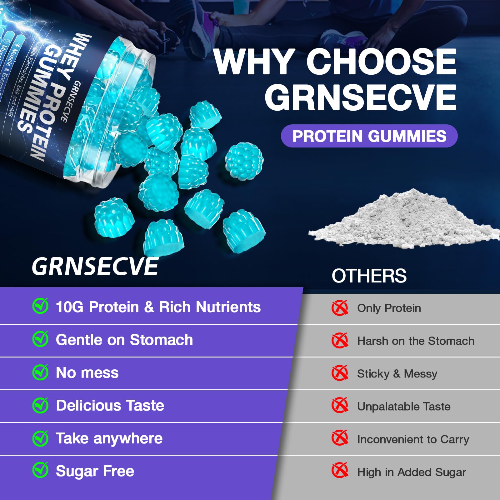 Convenient protein boost on-the-go