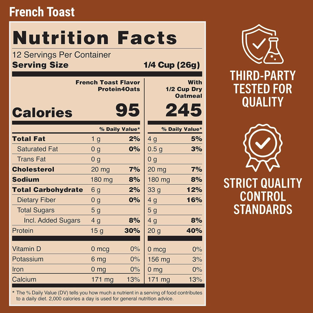 Convenient protein meal replacement