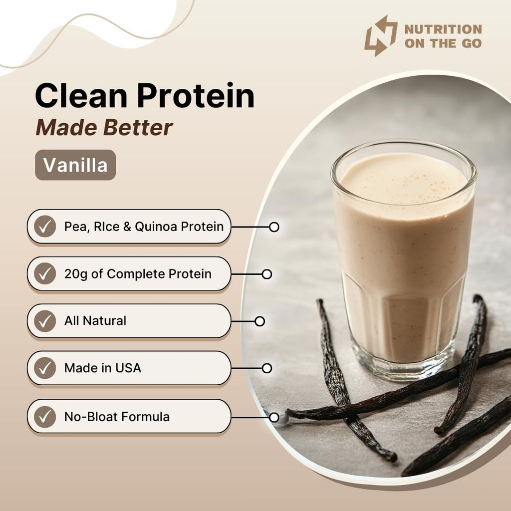 convenient protein packets on-the-go