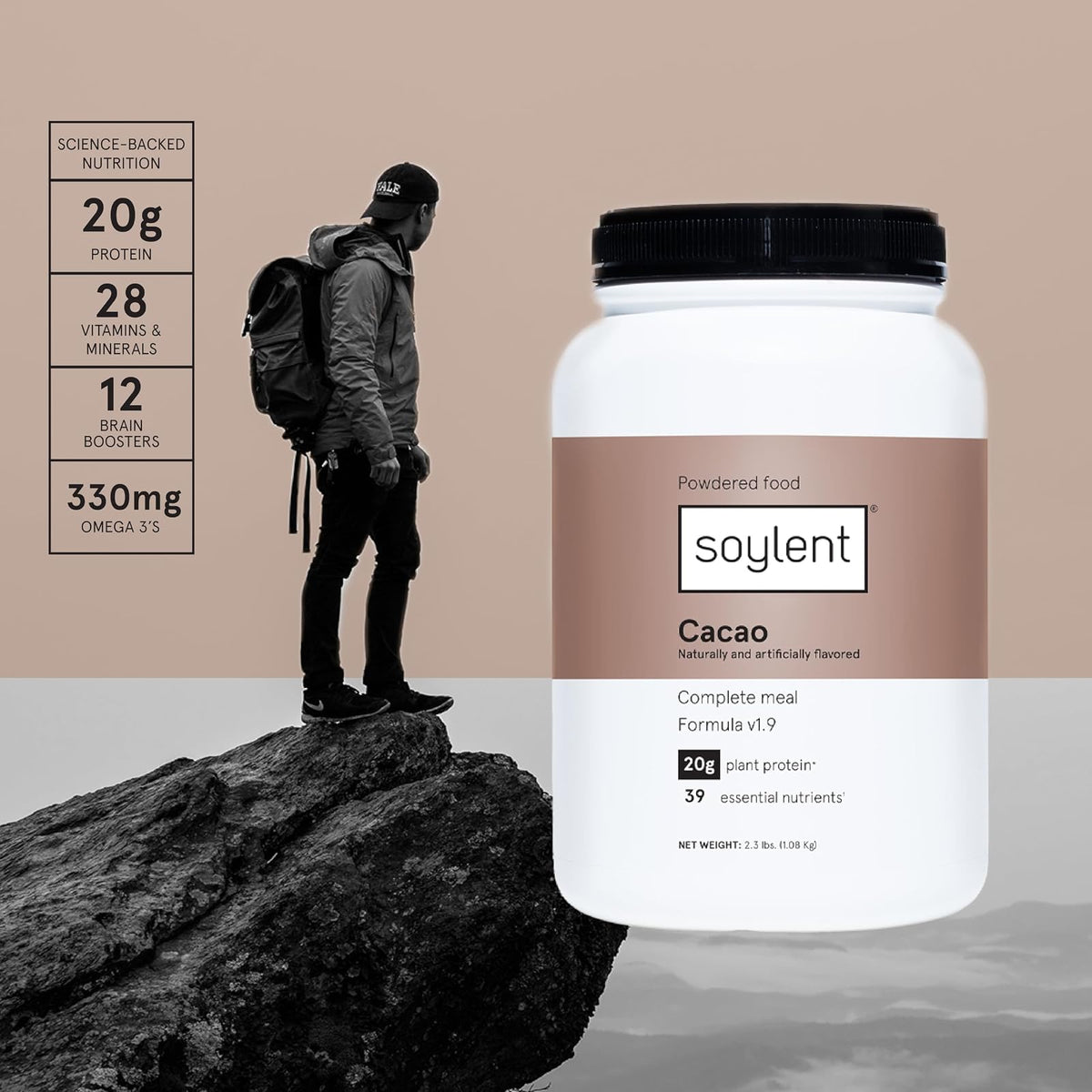 Convenient protein powder for on-the-go