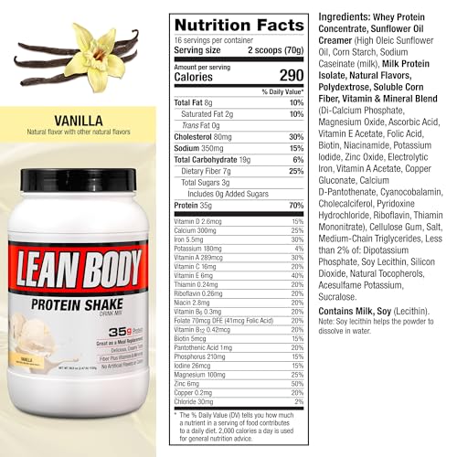 convenient protein shake for fitness