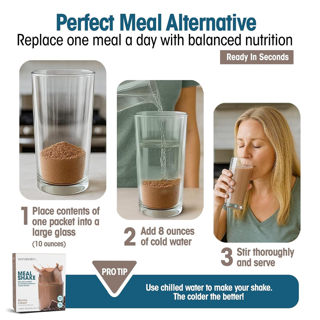 Convenient protein shake for weight loss