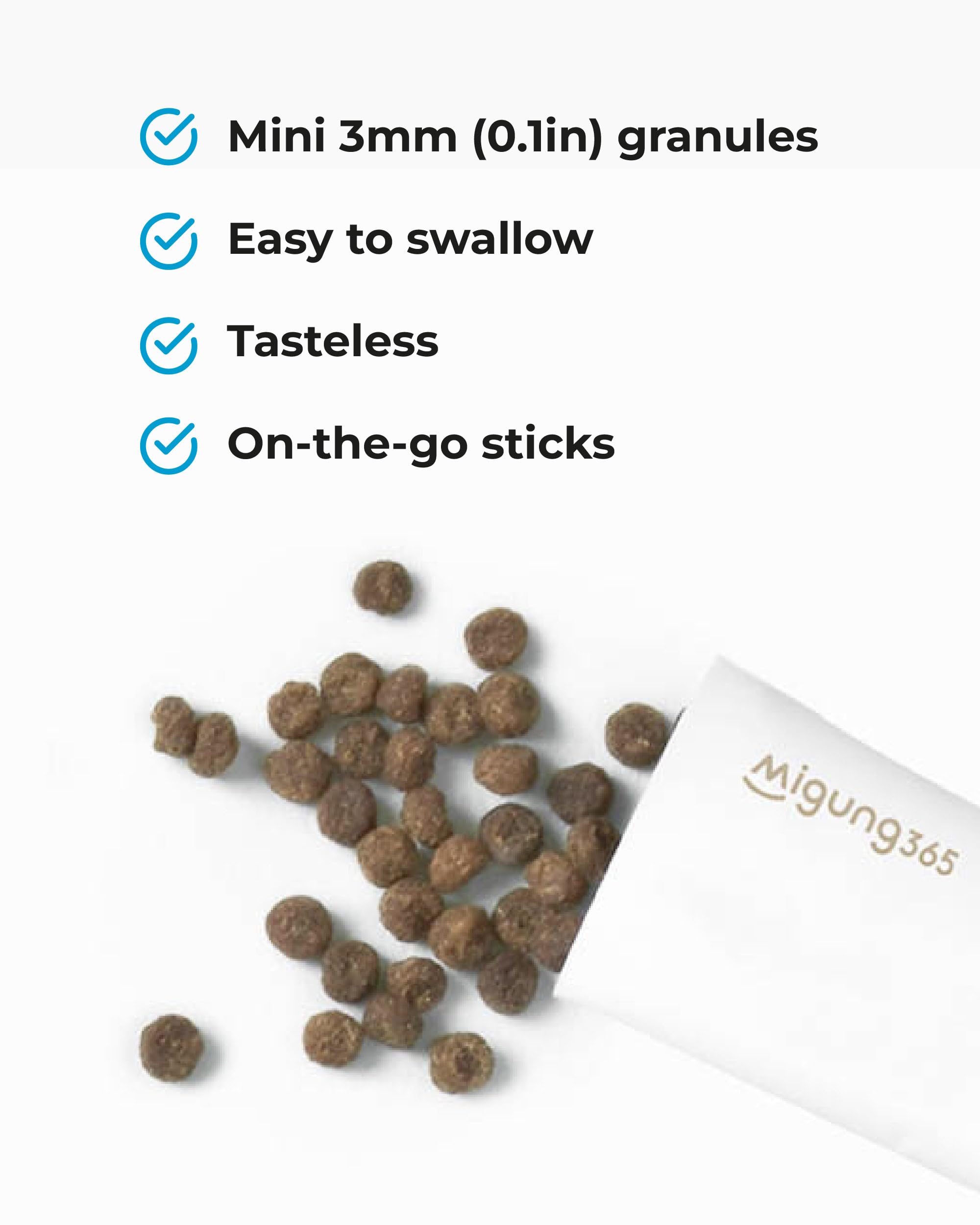 Convenient psyllium sticks for travel