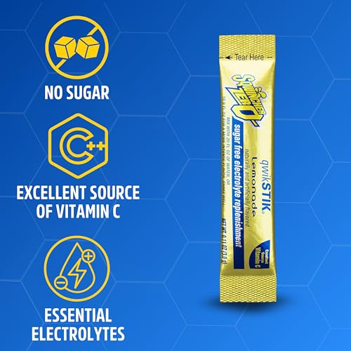 convenient Qwik Stik lemonade packets