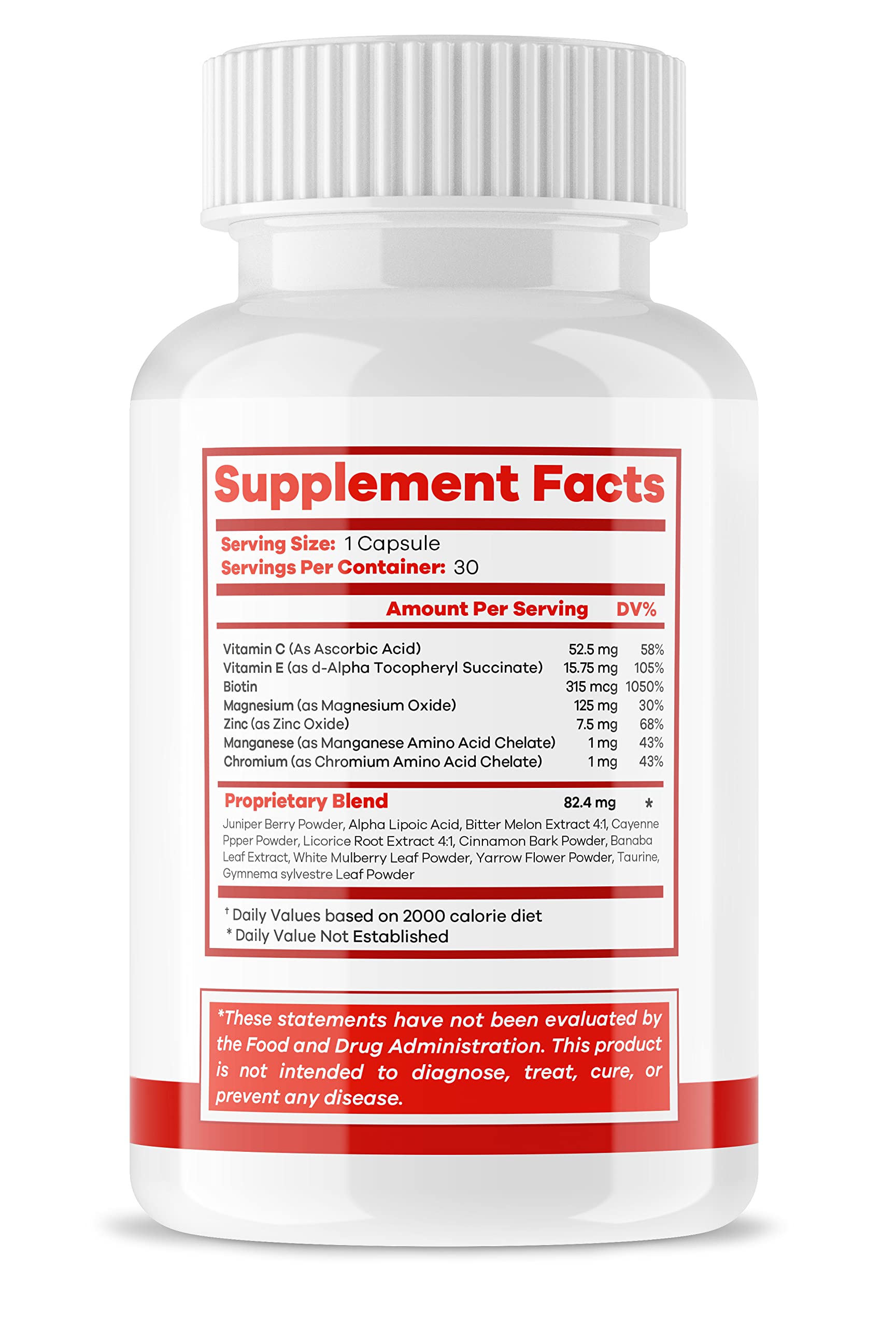 Convenient Red Boom supplement capsules