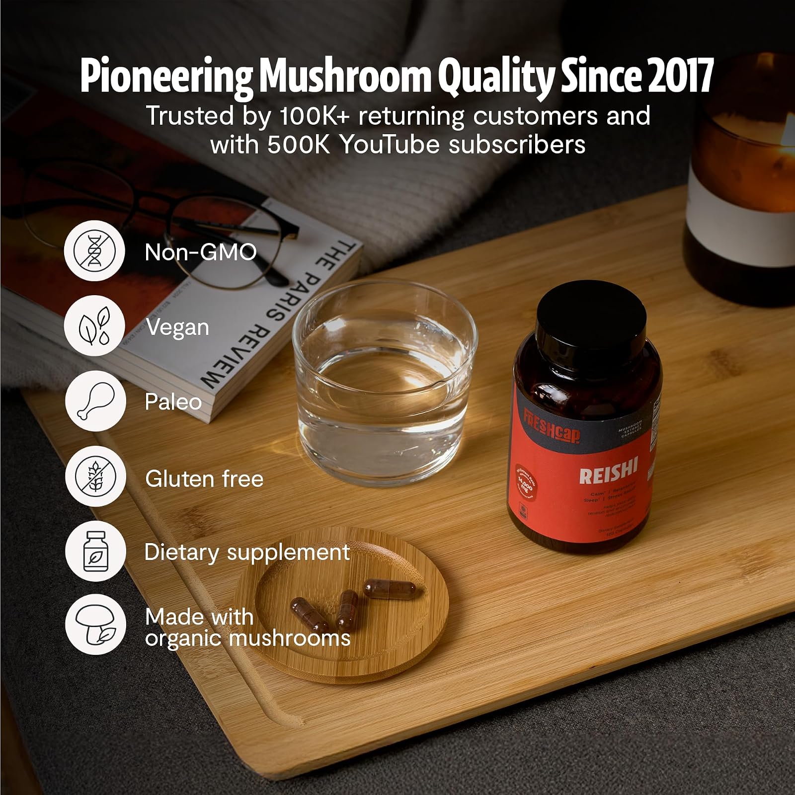 convenient reishi capsules for daily use