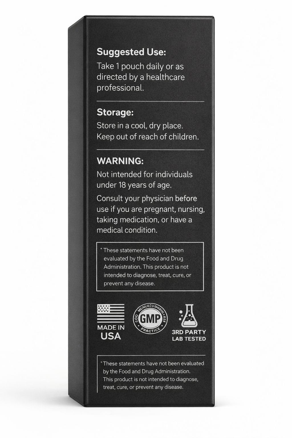 Convenient sachets for daily wellness