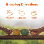 convenient sachets for ginseng tea