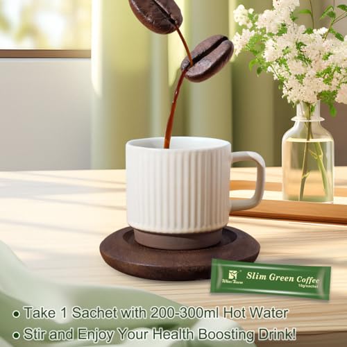 Convenient sachets for green coffee