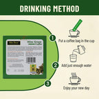 convenient sachets for green coffee