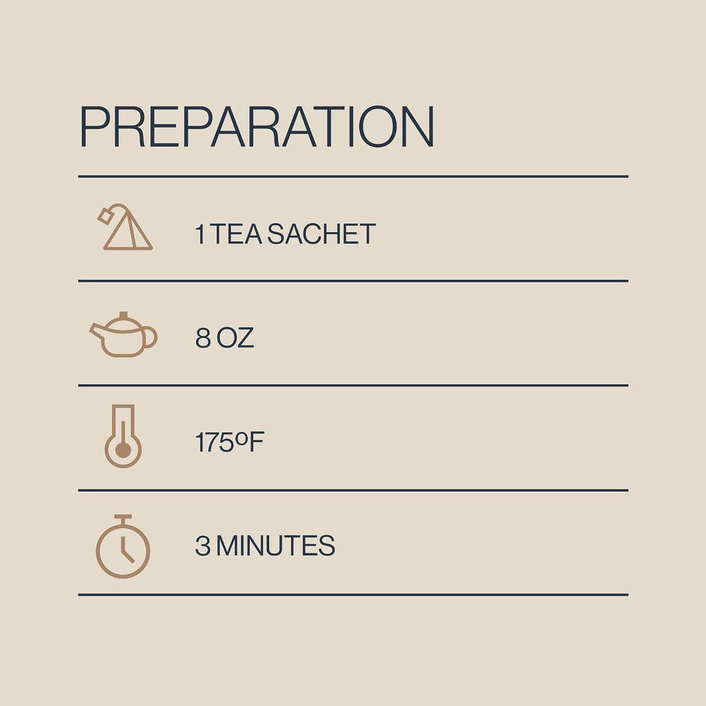 convenient sachets for green tea