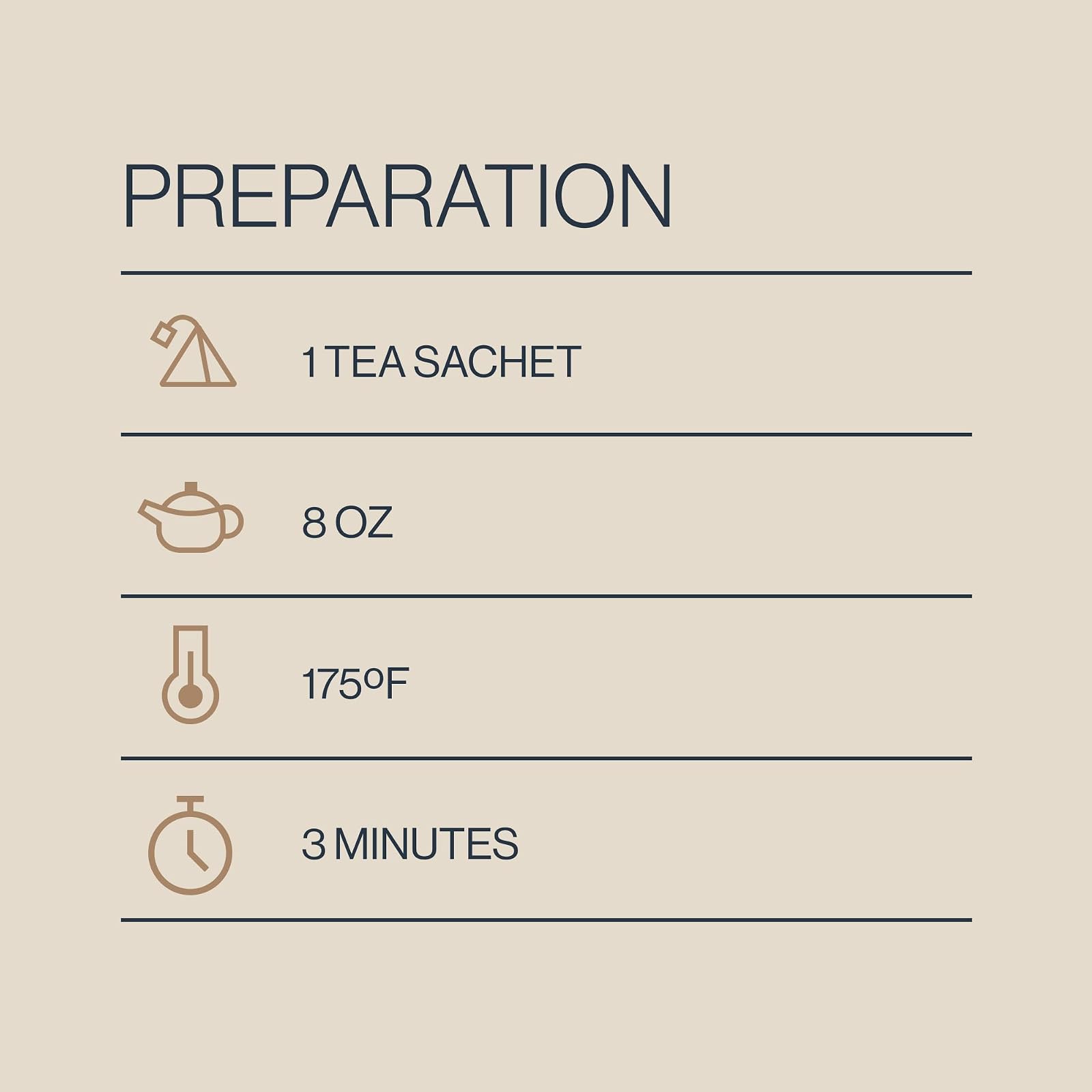 convenient sachets for green tea