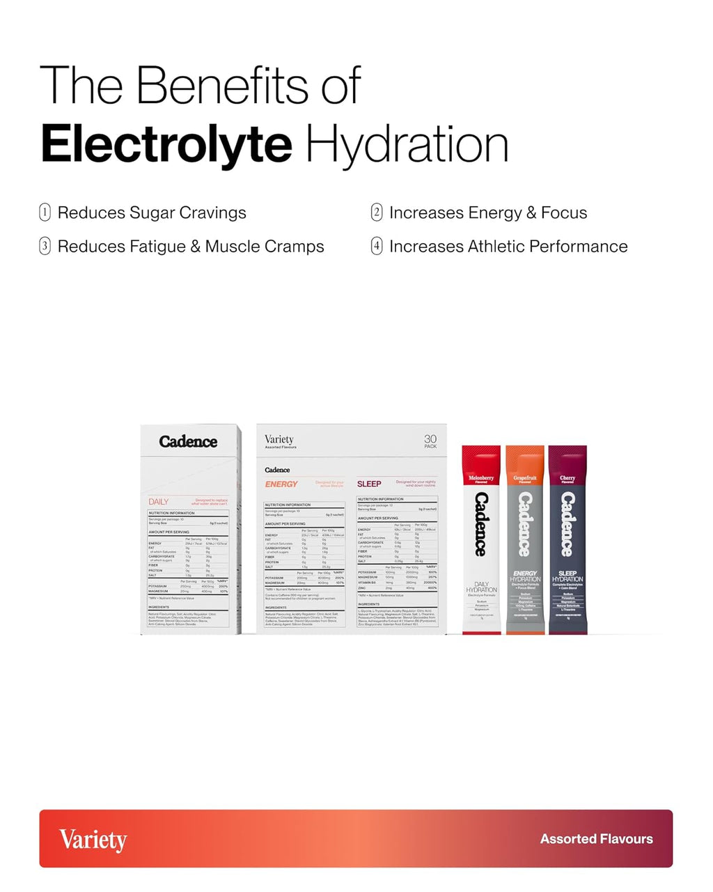 convenient sachets for on-the-go hydration