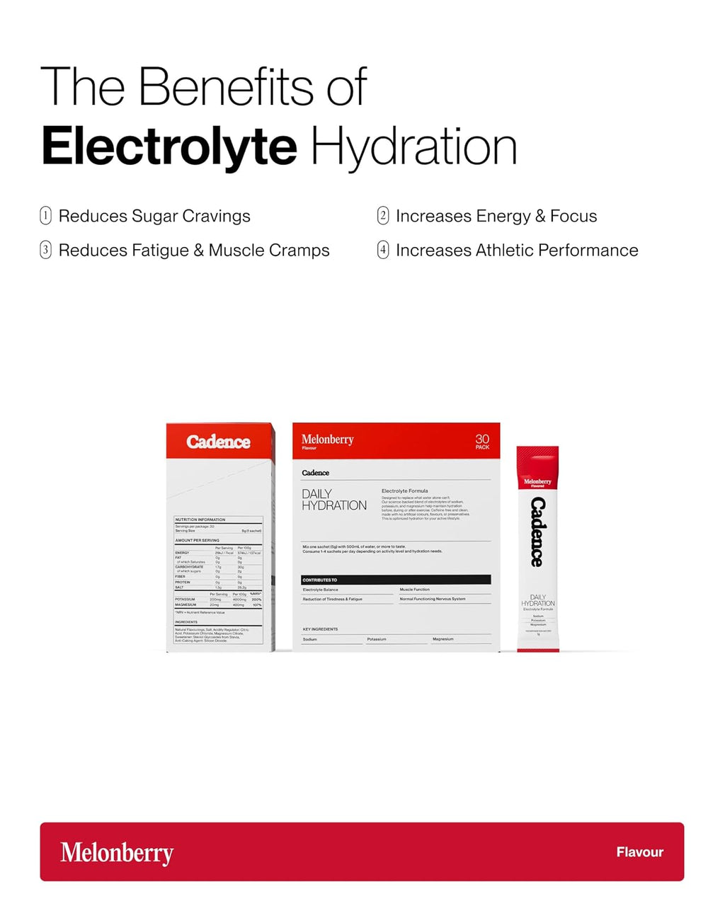 convenient sachets for on-the-go hydration