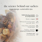 convenient sachets for on-the-go tea