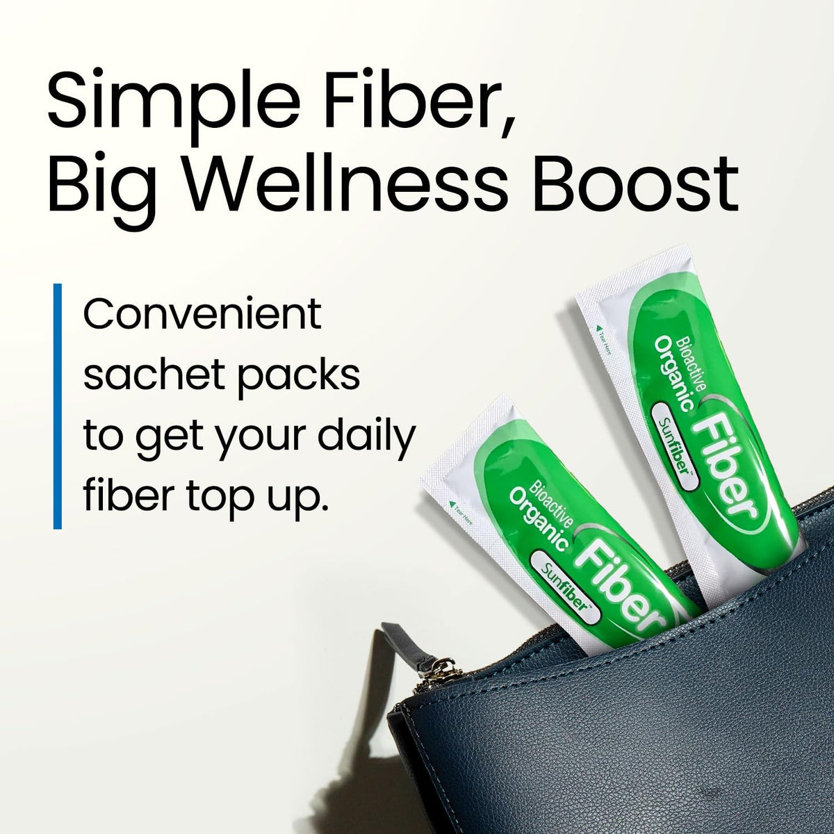 convenient sachets for on-the-go