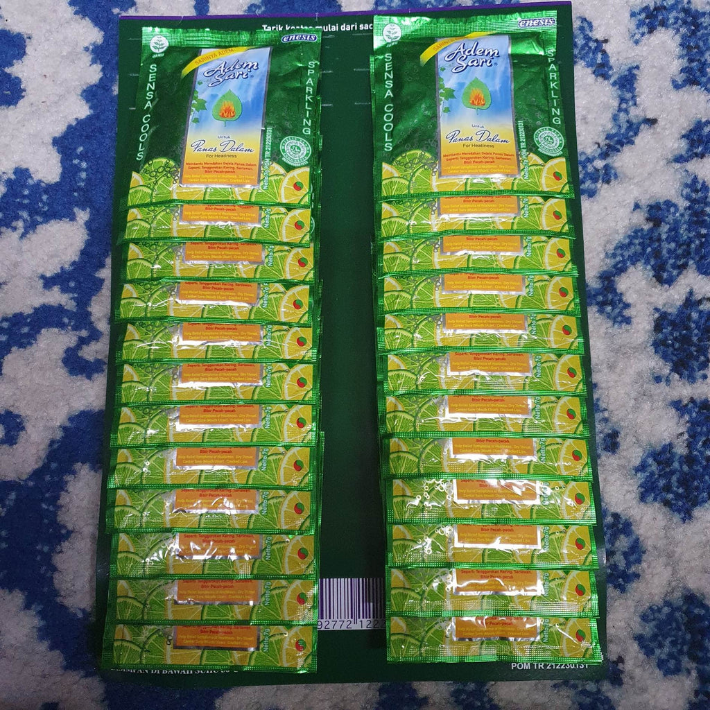 convenient sachets of blended vitamin & mineral supplements