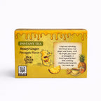 Convenient sachets of ginger tea