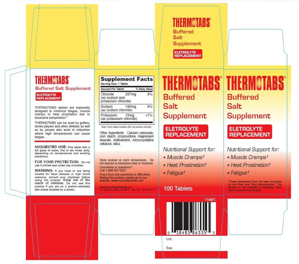 Convenient salt tablets for outdoor activities
