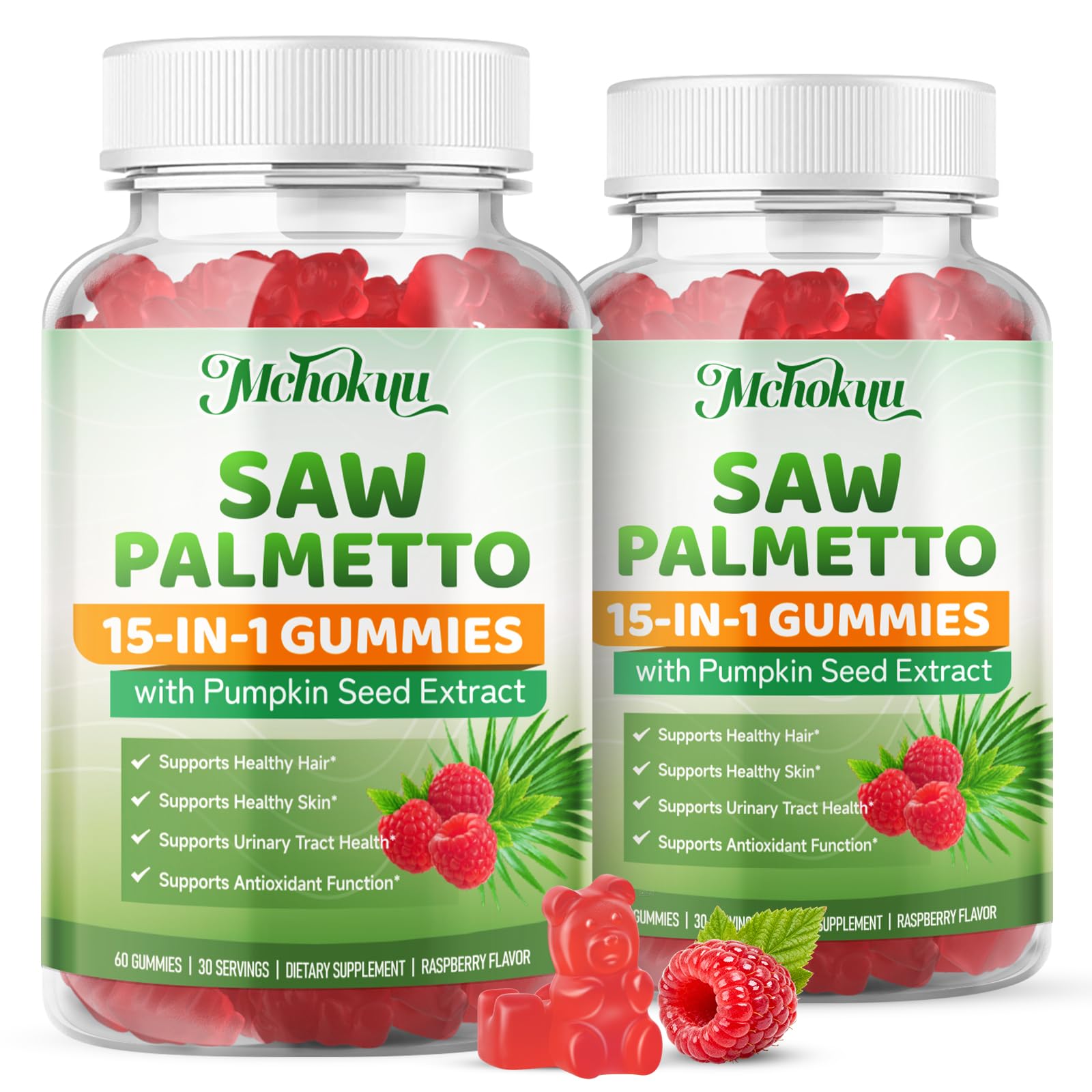 Convenient Saw Palmetto gummy vitamins