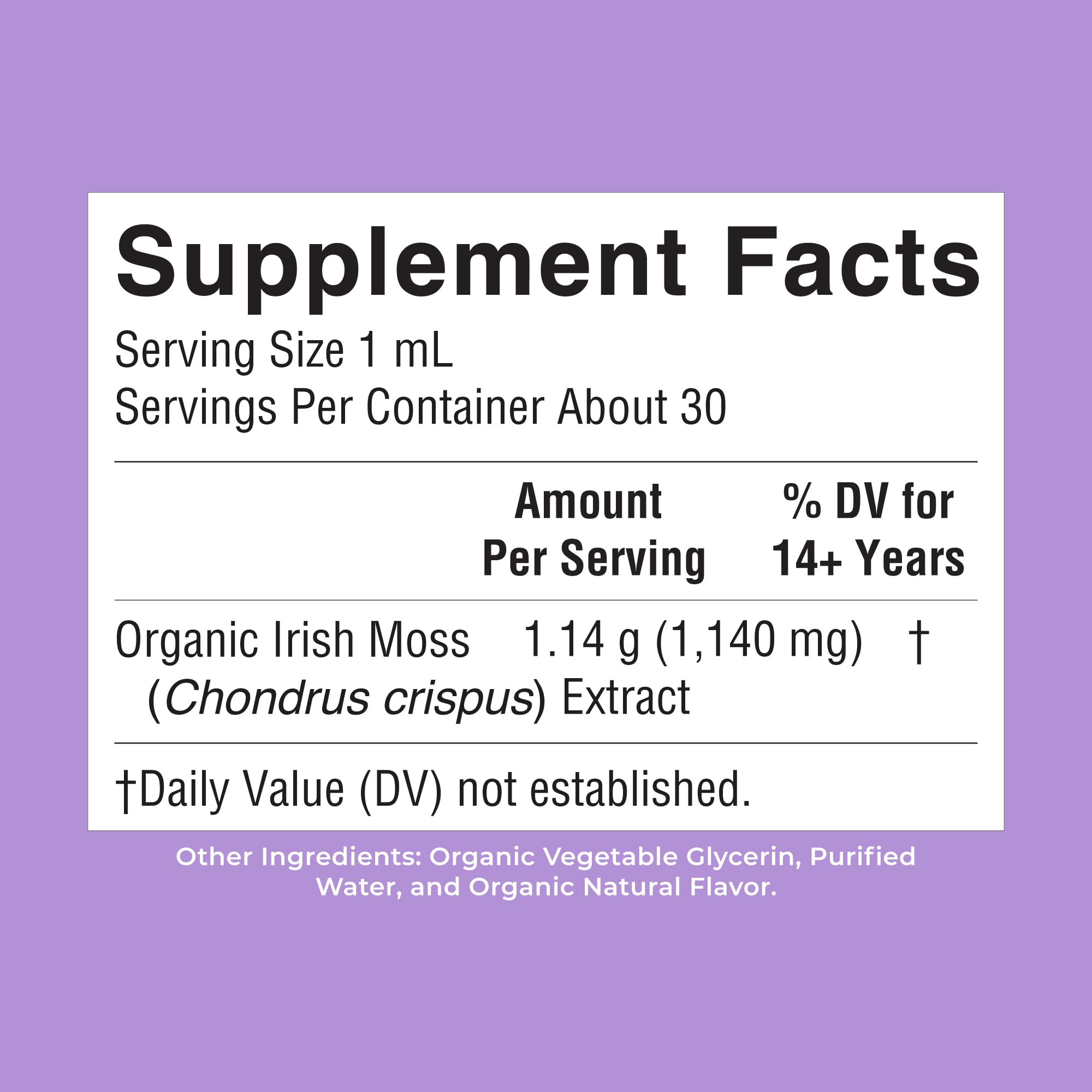 convenient sea moss nutrition