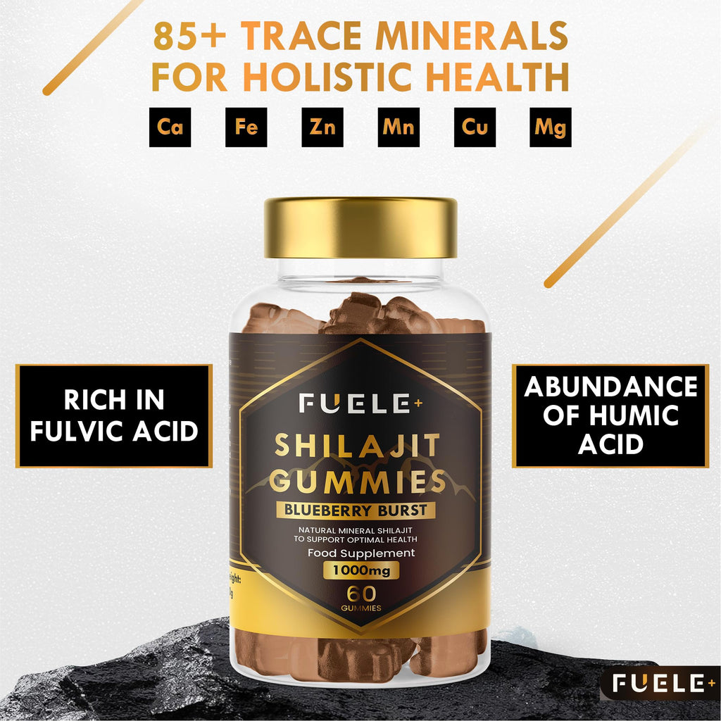 Convenient shilajit gummies for daily use