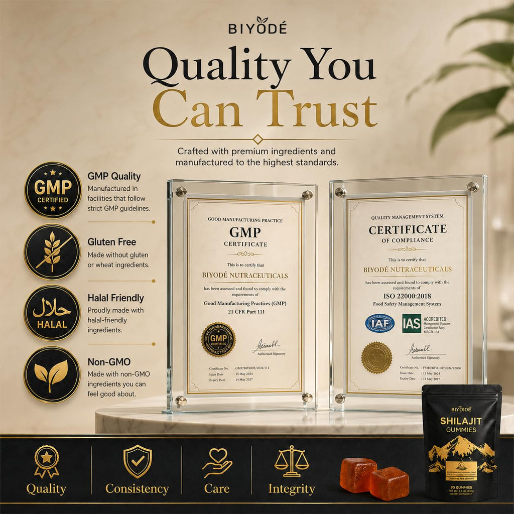 convenient shilajit gummies for health