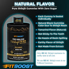 Convenient shilajit gummies for on-the-go