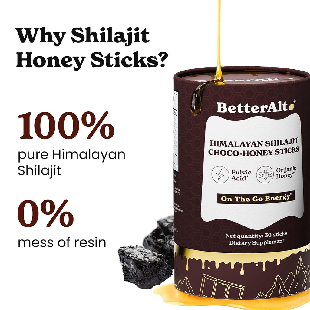 convenient shilajit honey packets