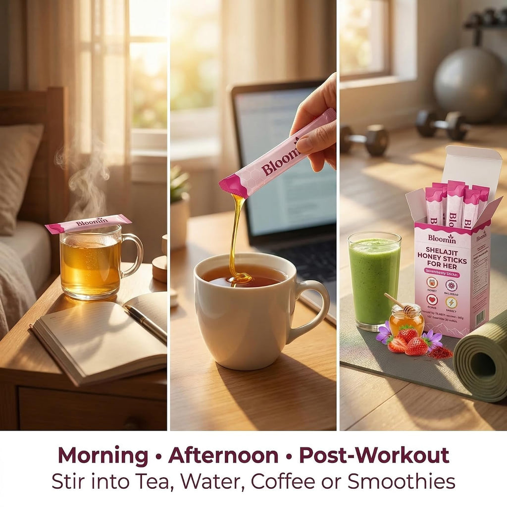 Convenient Shilajit honey stick snacks
