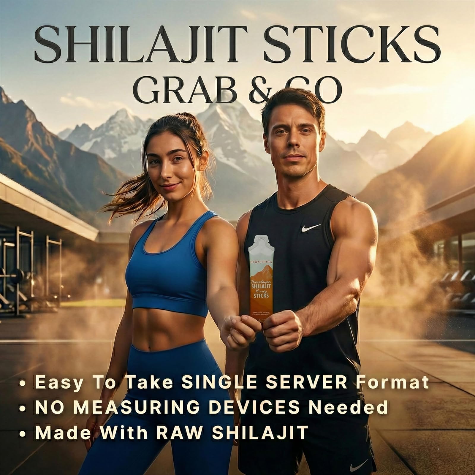 convenient shilajit honey sticks