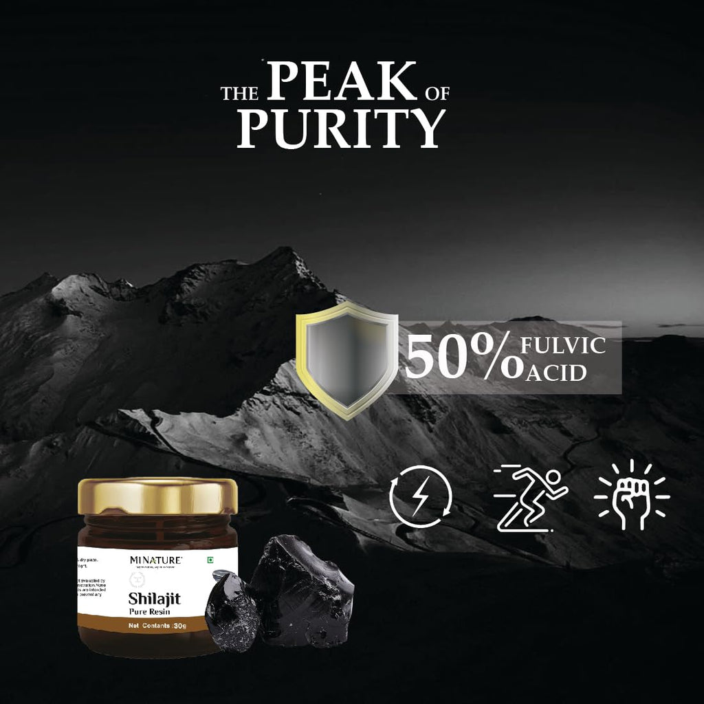Convenient Shilajit resin with spoon