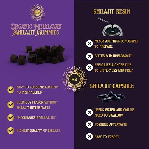 Convenient Shilajit supplement for on-the-go