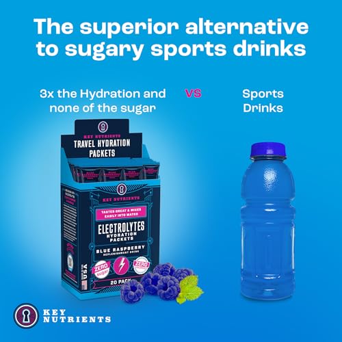 convenient single-serve electrolyte packets