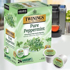 convenient single serve peppermint tea