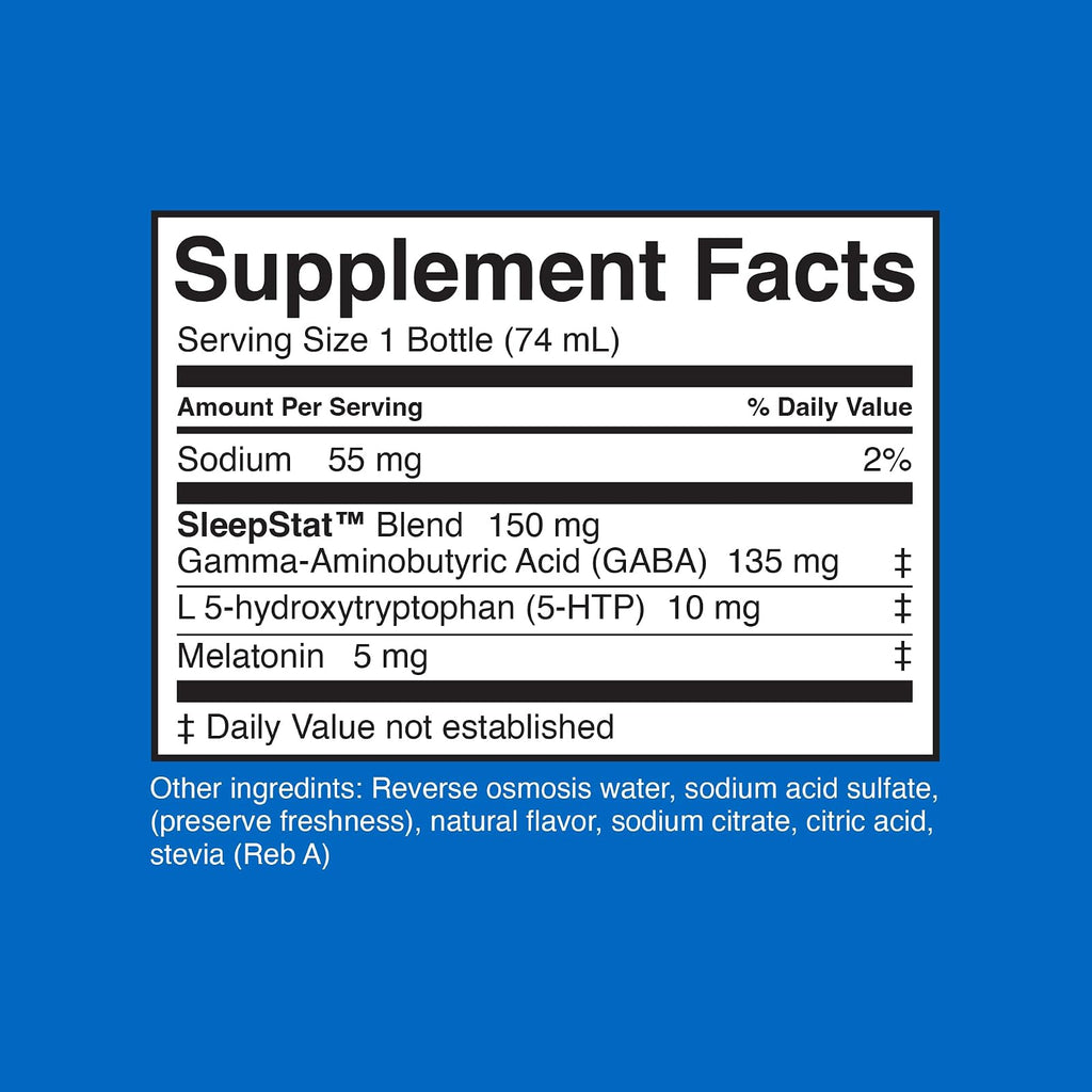 convenient sleep aid liquid shots