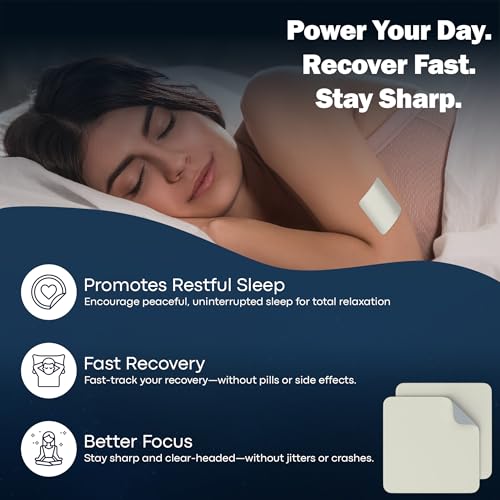 Convenient sleep patches for better sleep