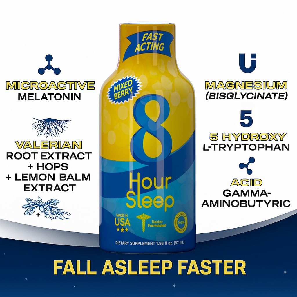 Convenient sleep shot for better nights