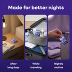 Convenient sleep strips for on-the-go