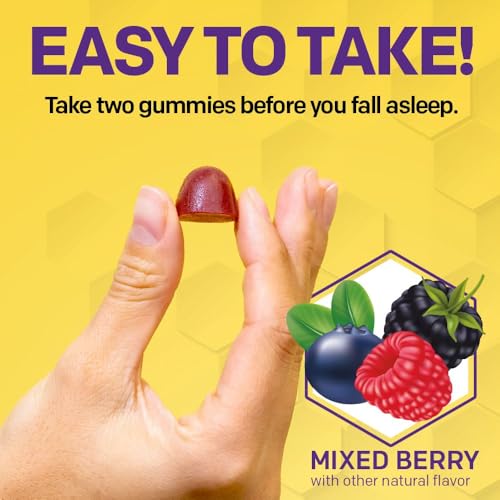 Convenient sleep support magnesium gummies