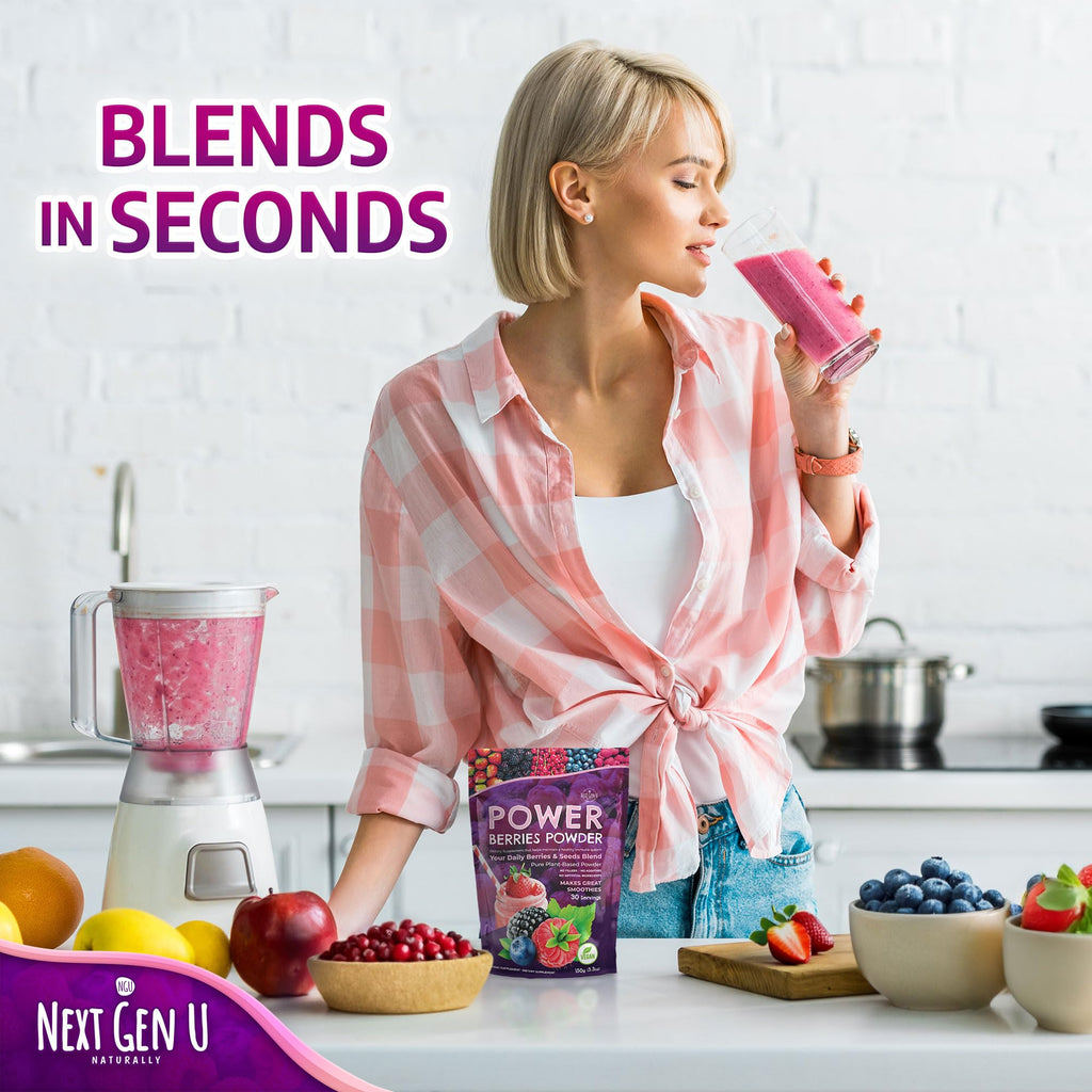Convenient smoothie powder pack