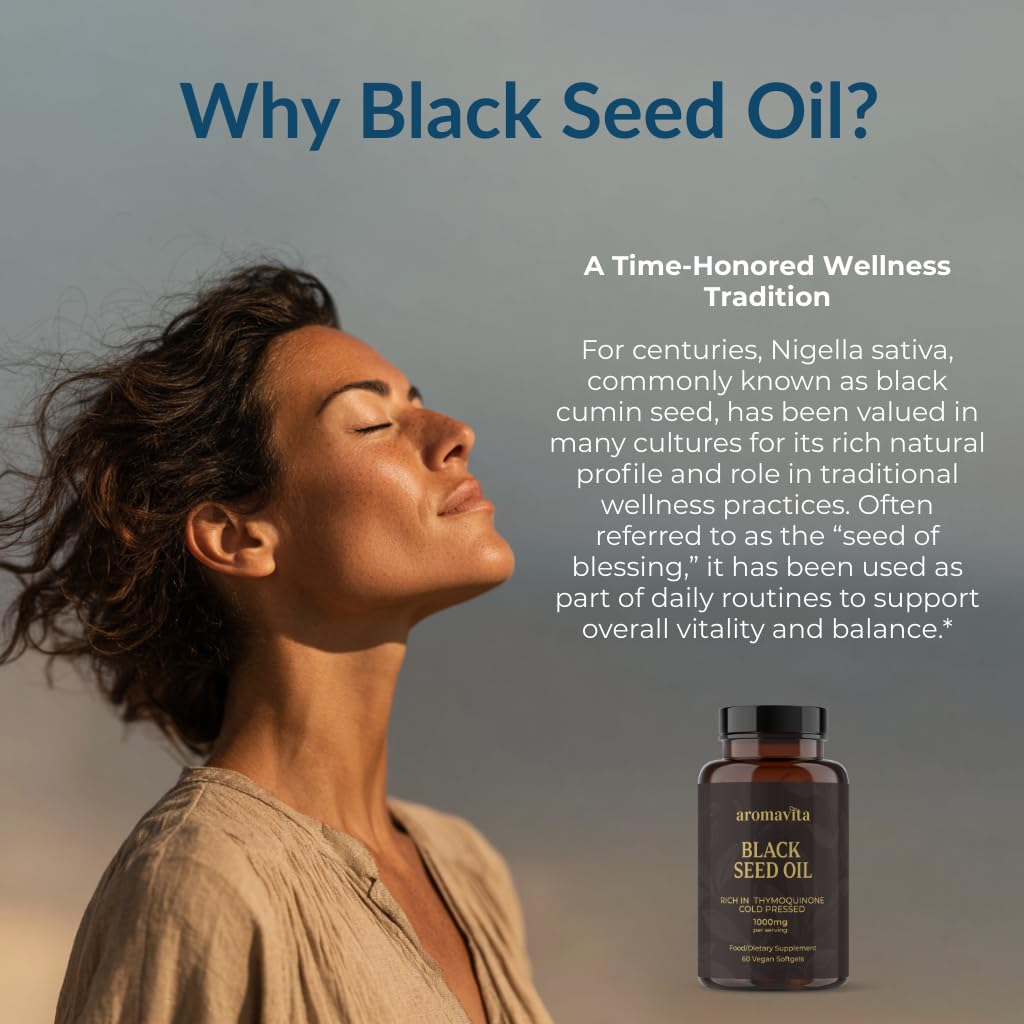 Convenient softgel form Black Seed Oil