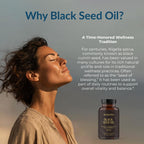 Convenient softgel form Black Seed Oil