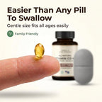 Convenient softgel form for easy intake
