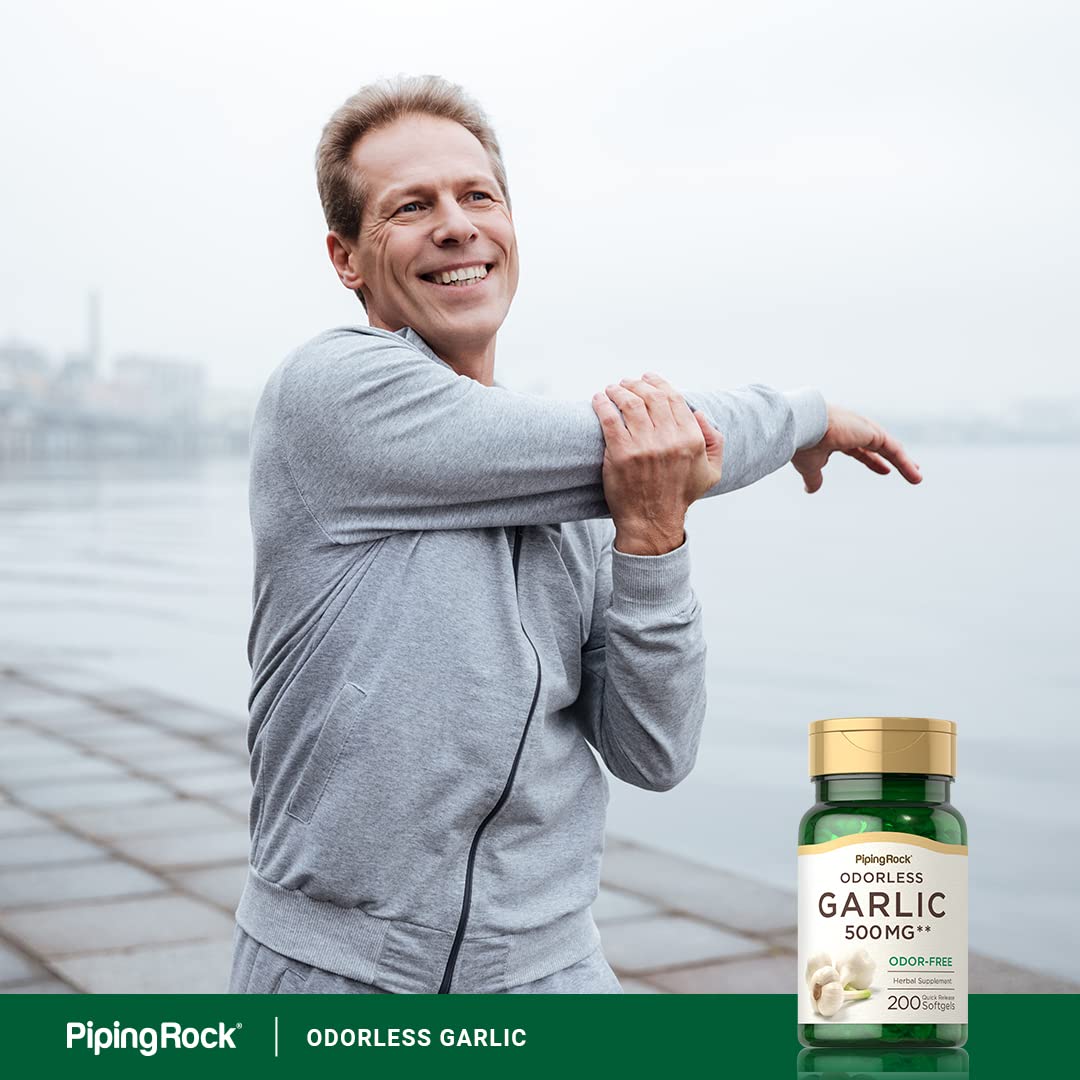 Convenient softgel form for garlic benefits